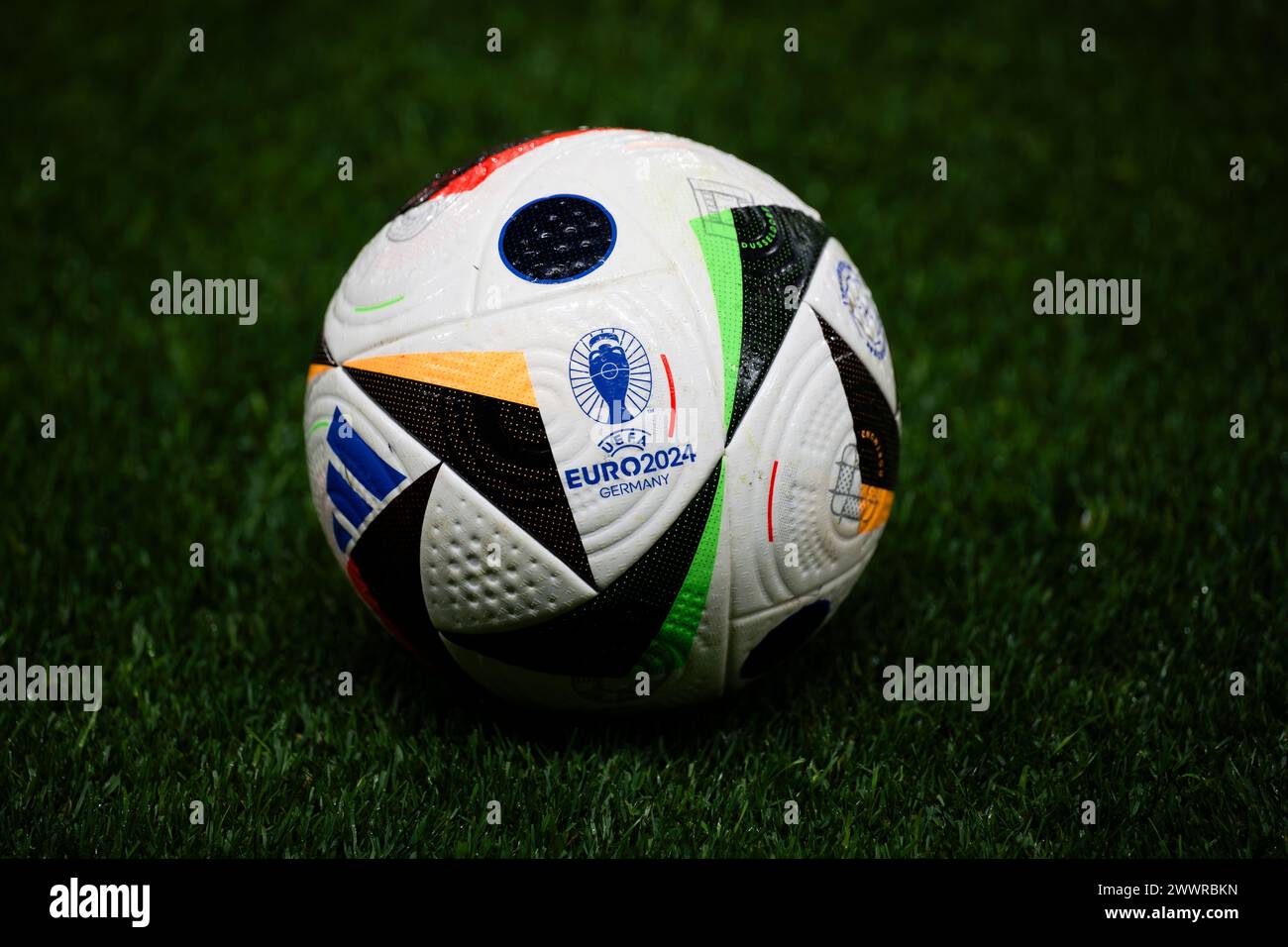 Adidas fussballliebe official euro 2024 match ball hi-res stock ...
