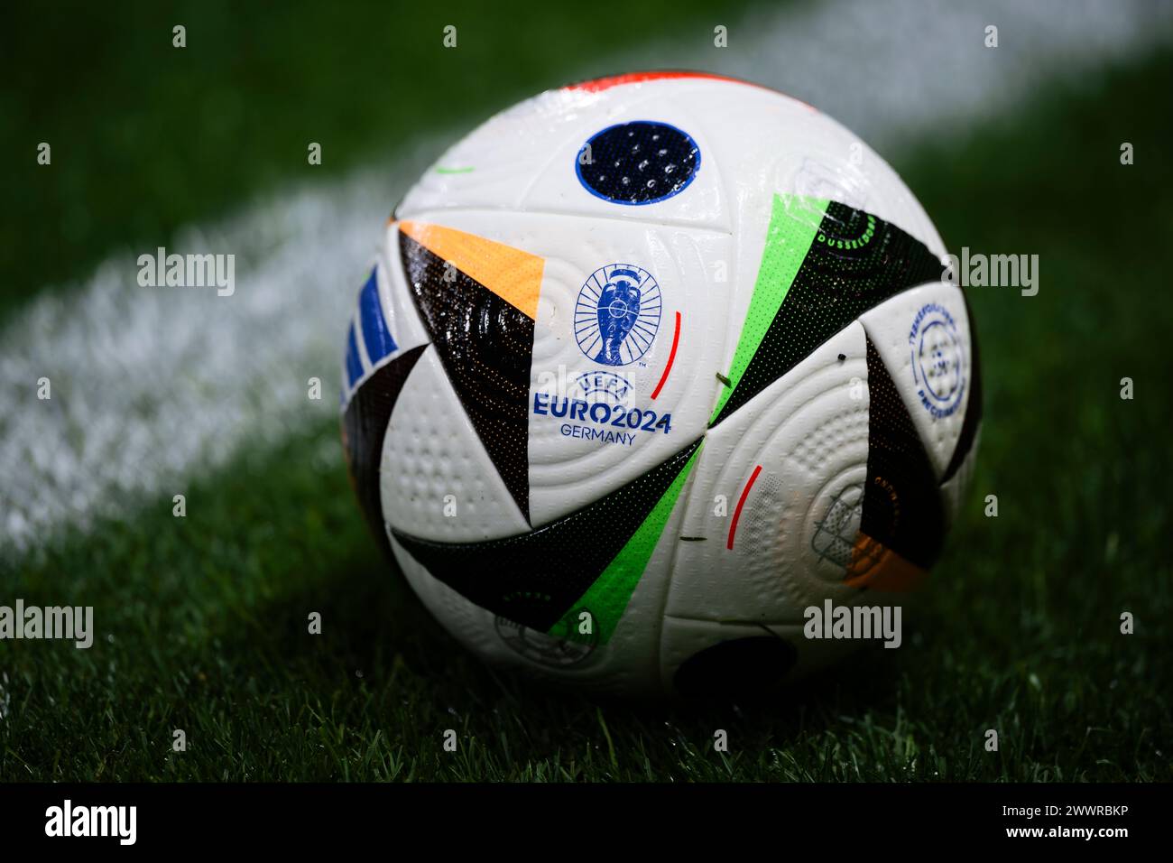 Adidas fussballliebe official euro 2024 match ball hi-res stock ...