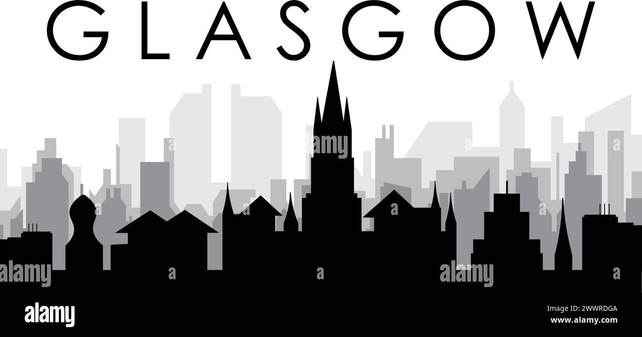 Glasgow street church Stock Vector Images - Alamy