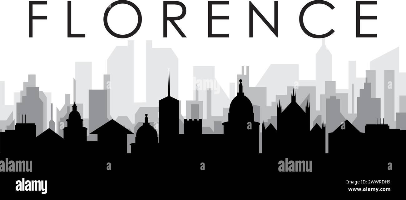Florence outline Stock Vector Images - Alamy