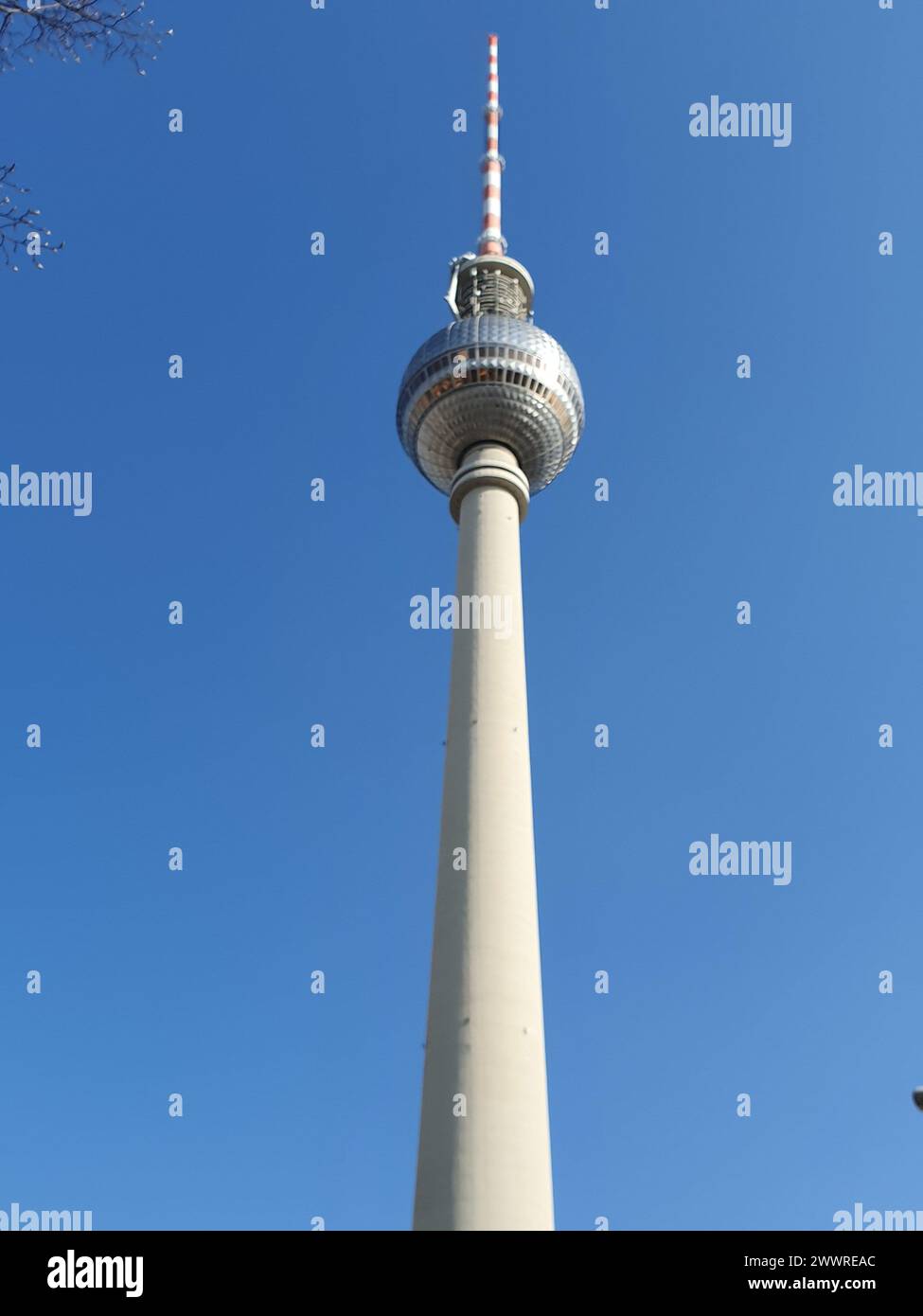 The famous television tower in Berlin, Germany Stock Photo - Alamy