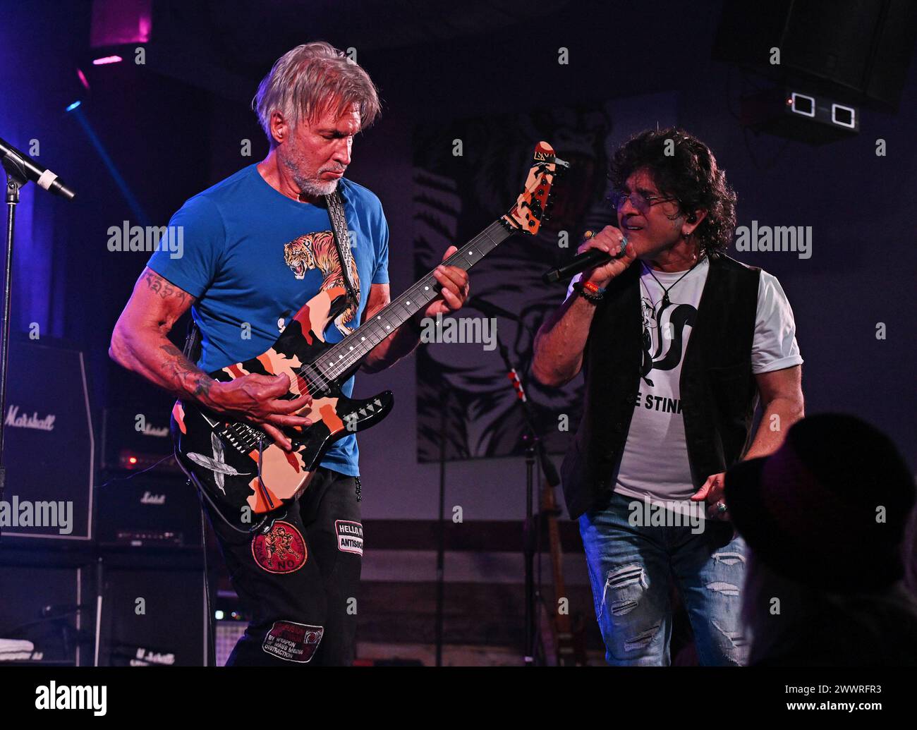 Boca Raton. 24th Mar, 2024. George Lynch performs at Crazy Uncle Mike's ...