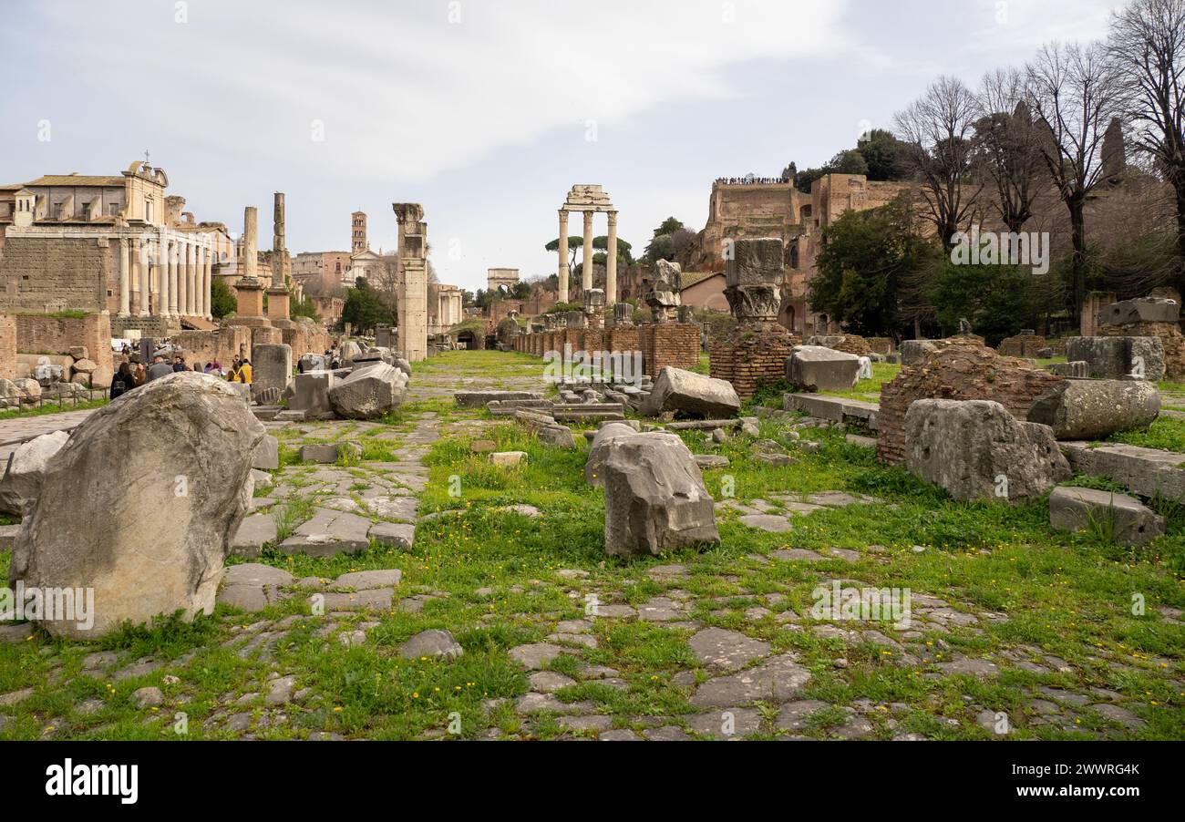 Roman Forum, Rome, Italy Stock Photo - Alamy