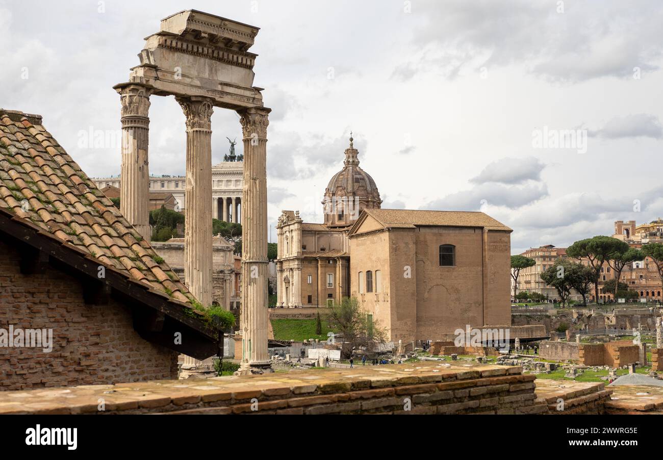 Roman Forum, Rome, Italy Stock Photo - Alamy