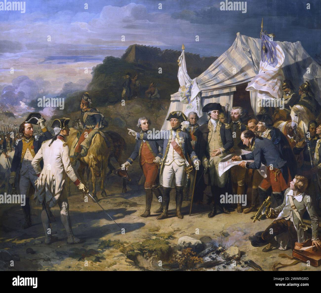 Battle of yorktown hi-res stock photography and images - Alamy