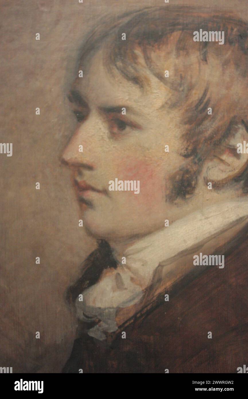 John Constable by Daniel Gardner, 1796 Stock Photo - Alamy