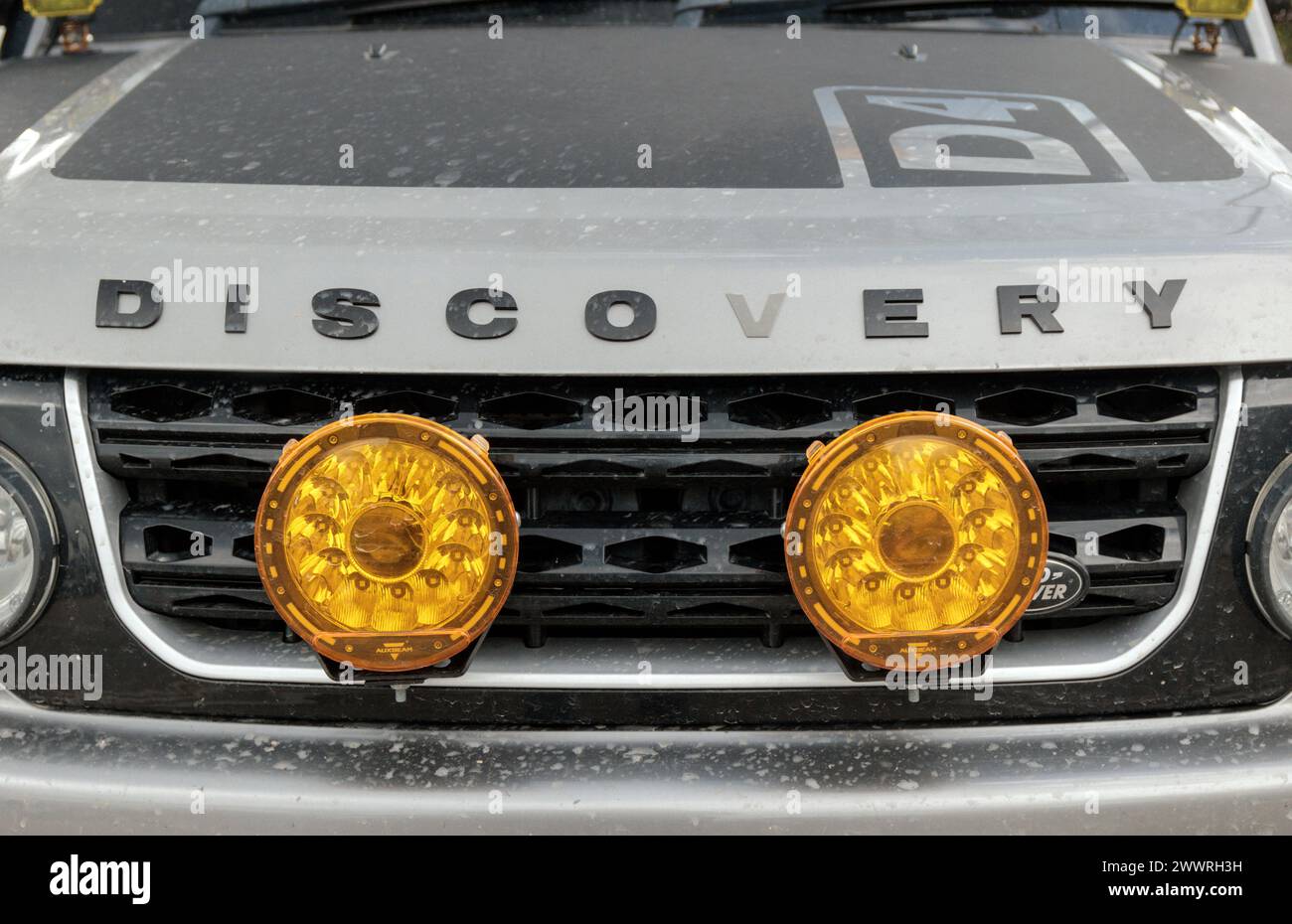 Land Rover Discovery. North West Stages Rally 2024 Stock Photo - Alamy