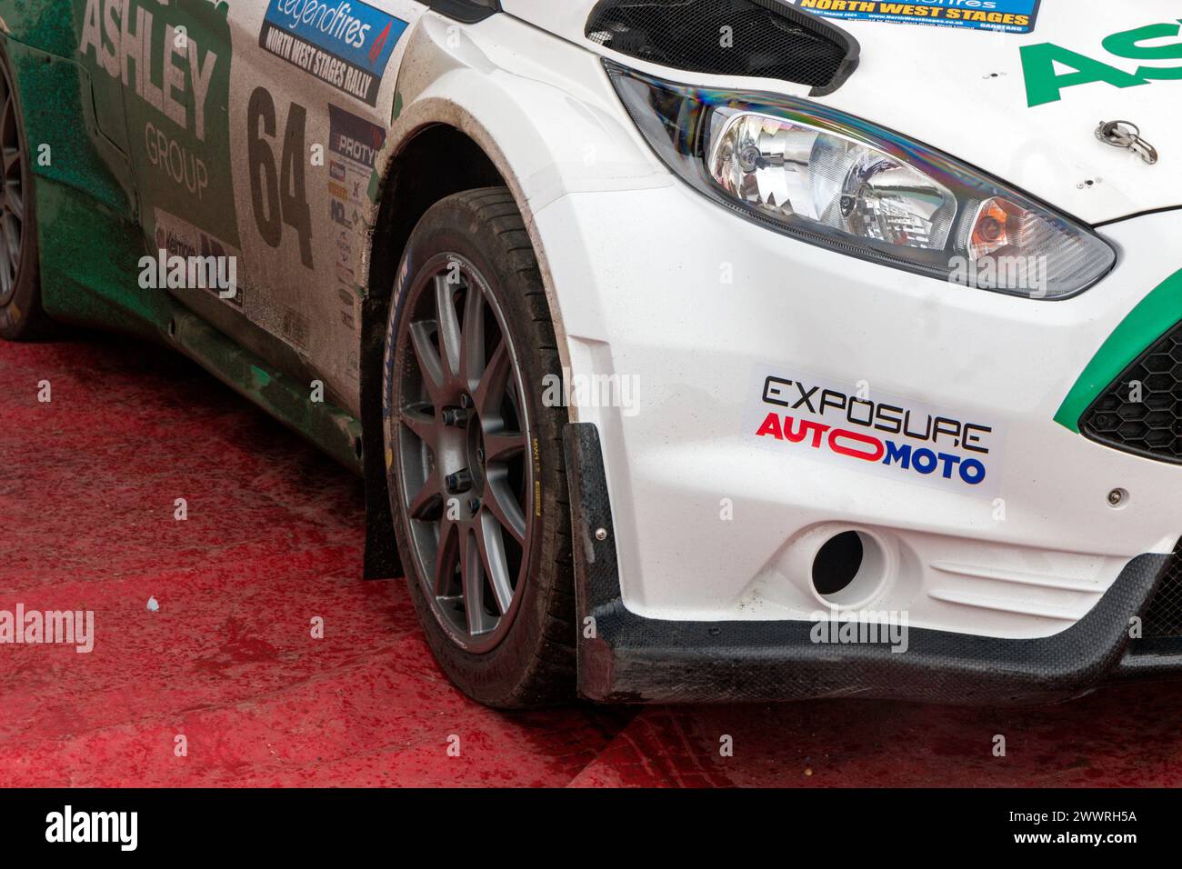 Ford Fiesta R5. North West Stages Rally 2024 Stock Photo - Alamy