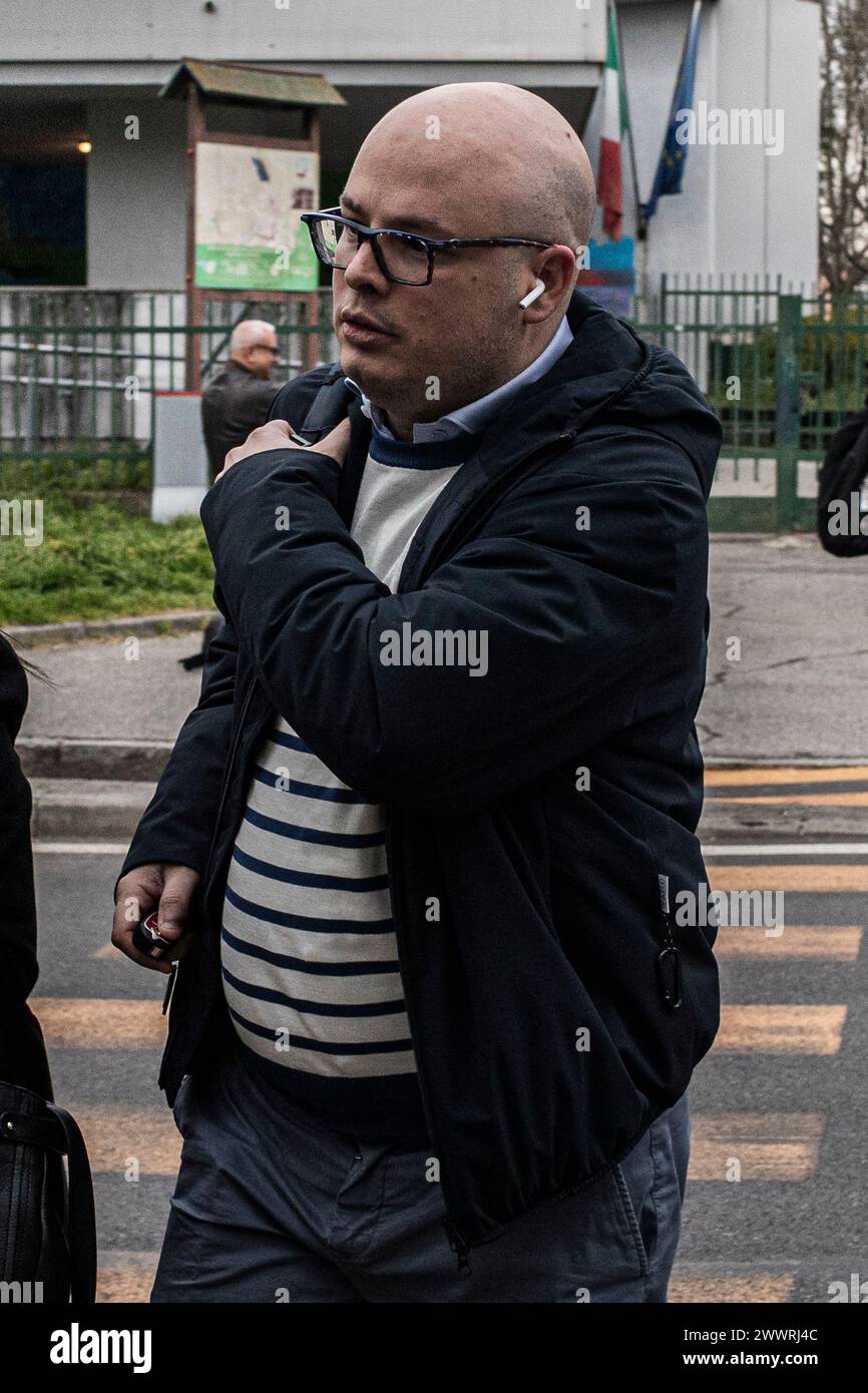 Milano, Italia. 25th Mar, 2024. Alessandro Fanfoni Preside Milano ...