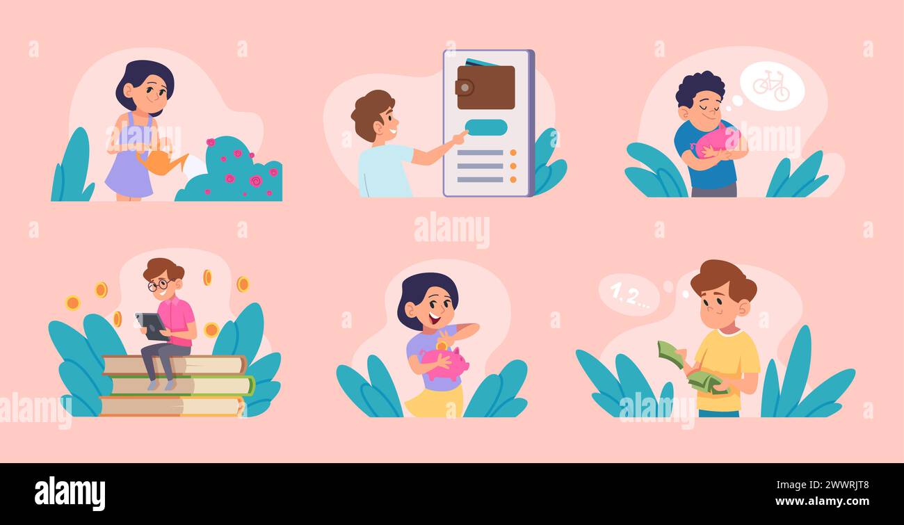 Kids and money. Set about pocket money parents take a financial skills ...