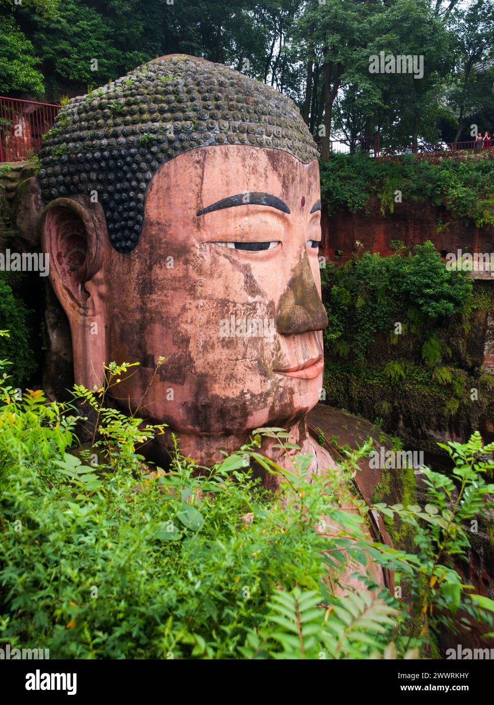 Giant Budha in Leshan Stock Photo - Alamy