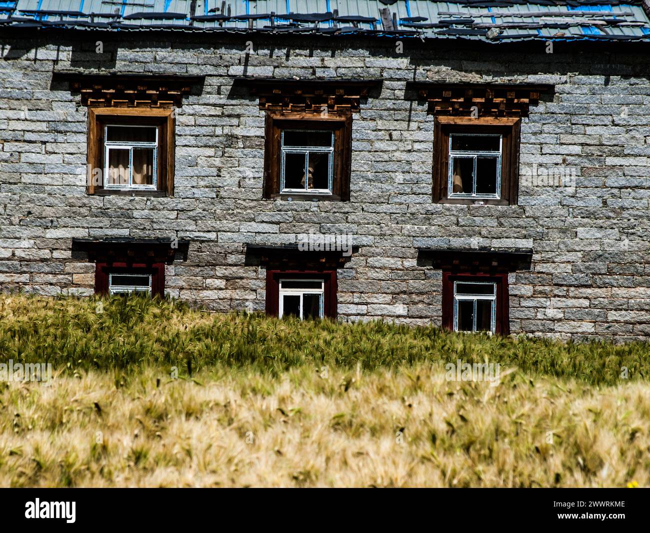 Chinese and tibetan architecture hi-res stock photography and images ...