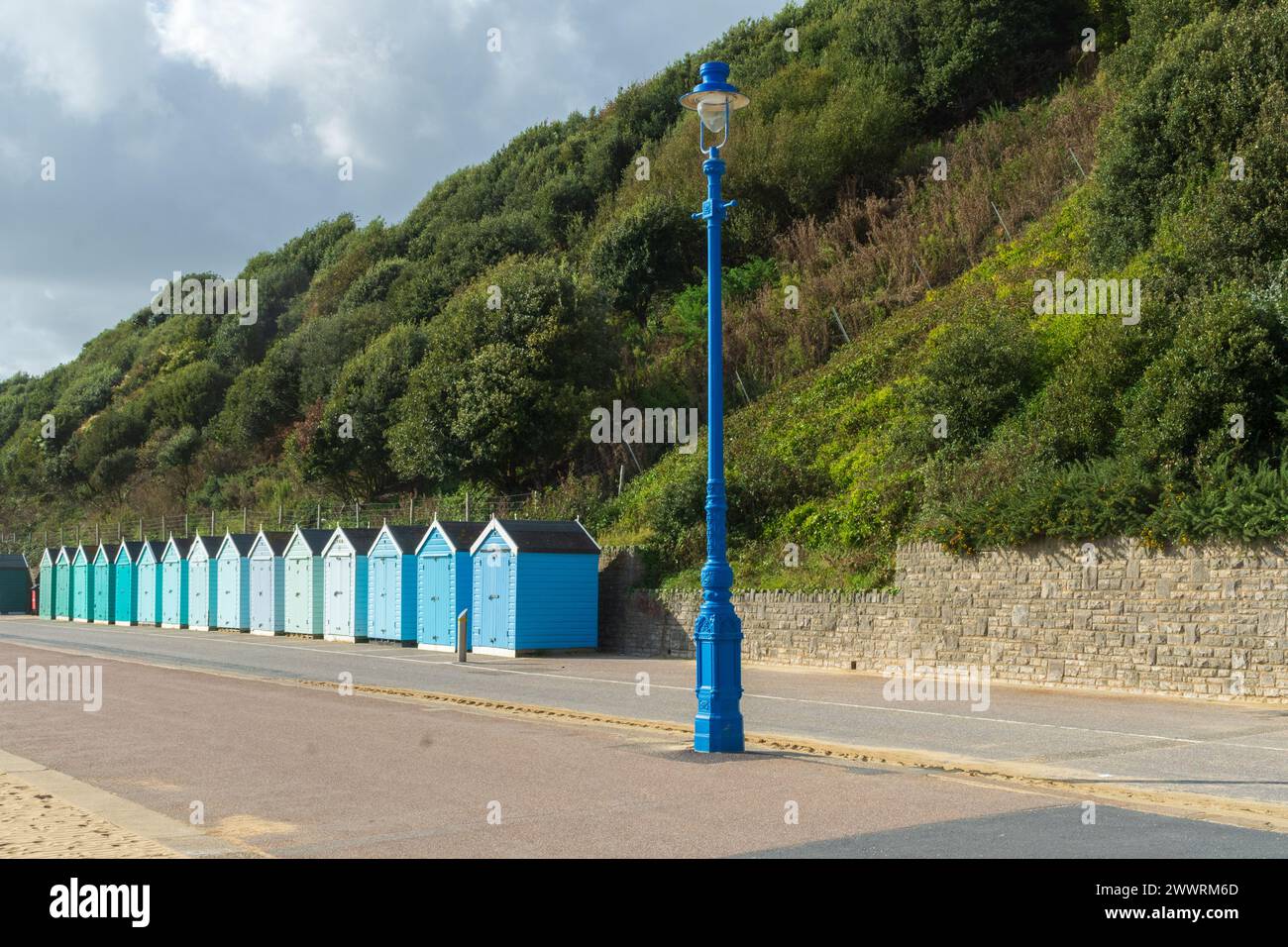 Undercliff Drive, Bournemouth, UK - September 29th 2023: Colourful ...
