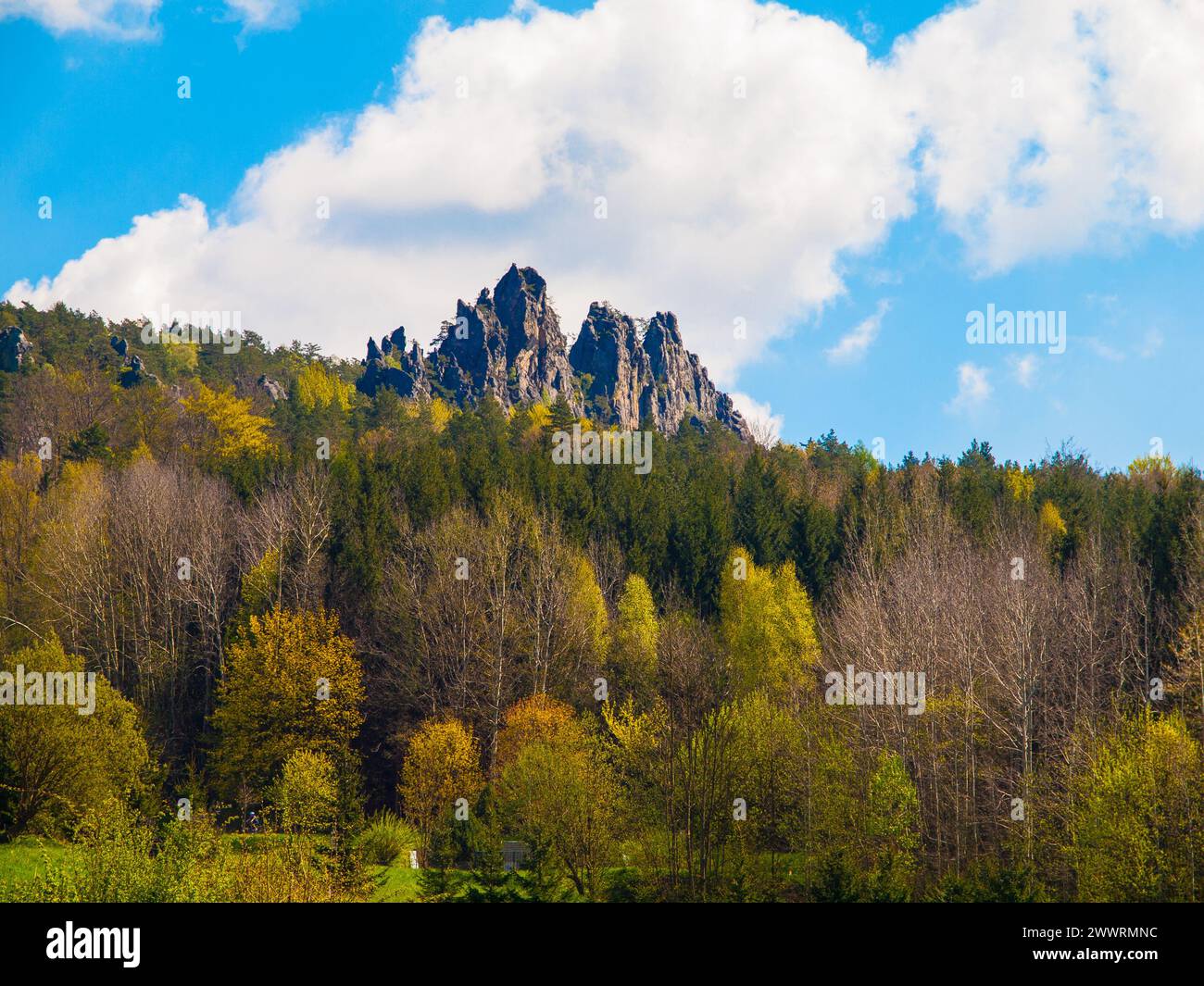 Cleft in formation rocks hi-res stock photography and images - Alamy