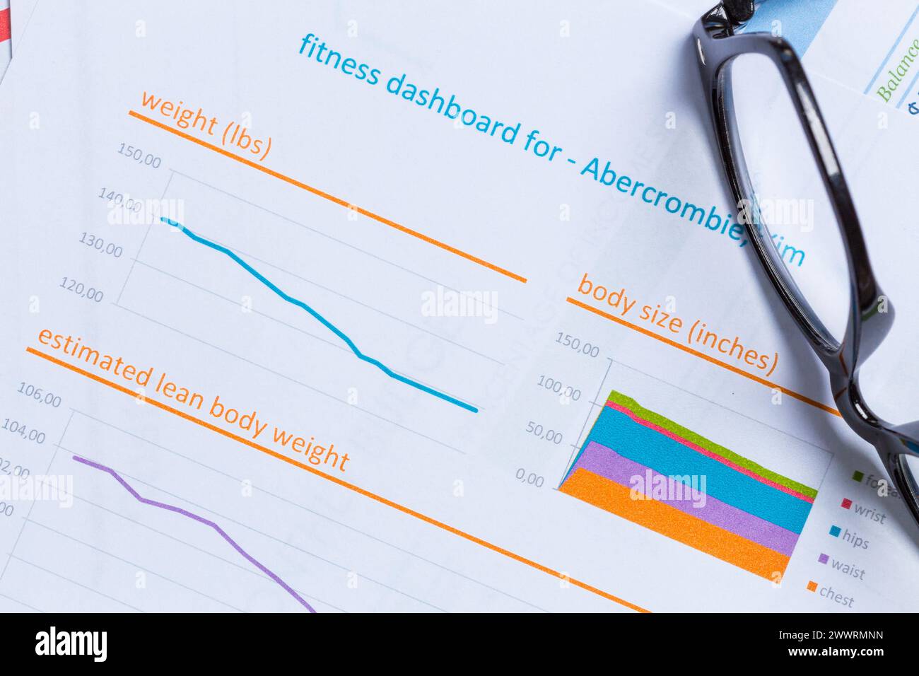 Business Line graph Stock Photo - Alamy