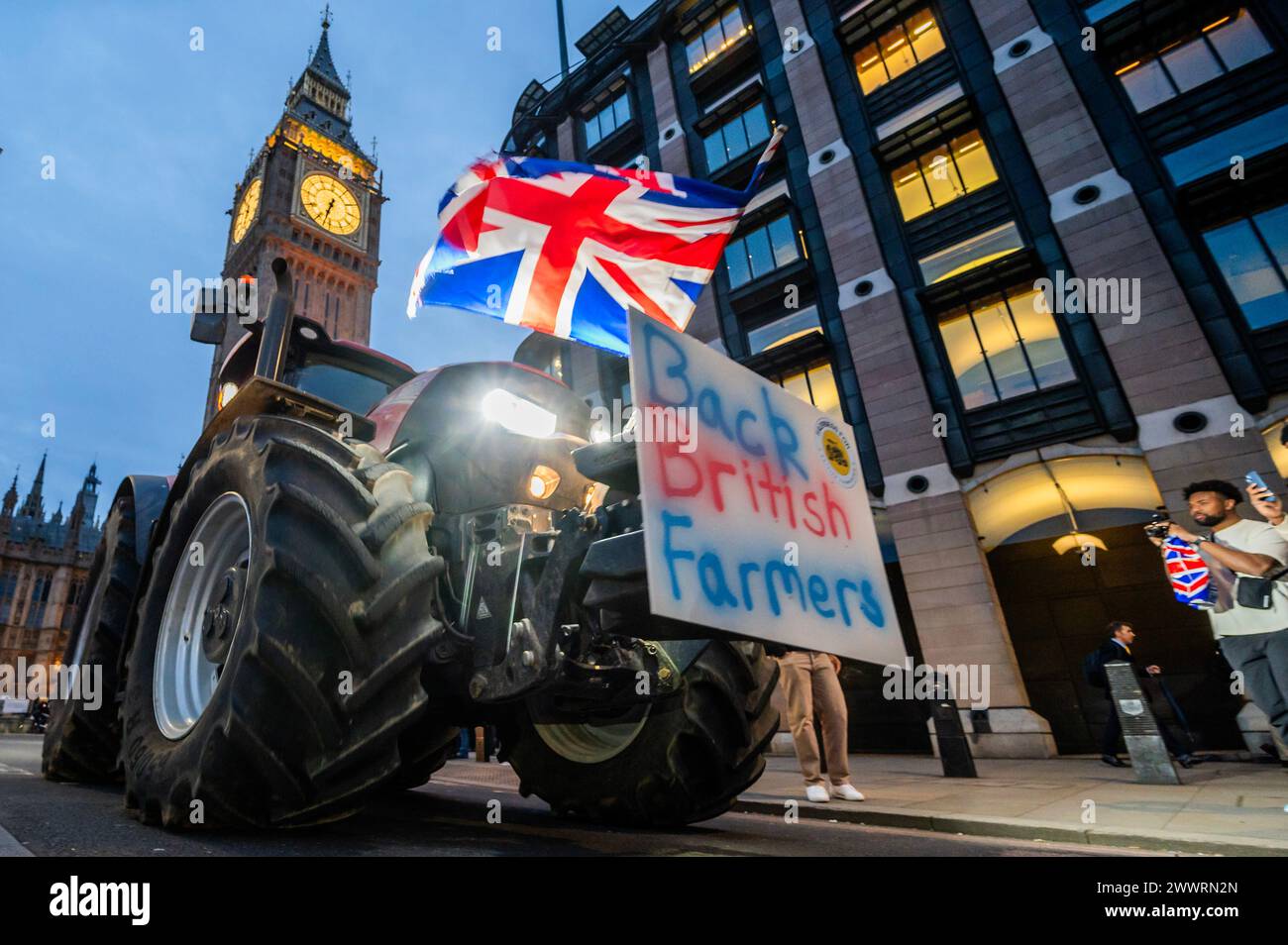 London UK 25th Mar 2024 Save British Farming And Farmers For london-uk-25th-mar-2024-save-british-farming-and-farmers-for