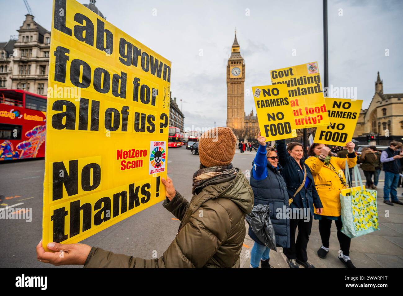 London UK 25th Mar 2024 Save British Farming And Farmers For london-uk-25th-mar-2024-save-british-farming-and-farmers-for