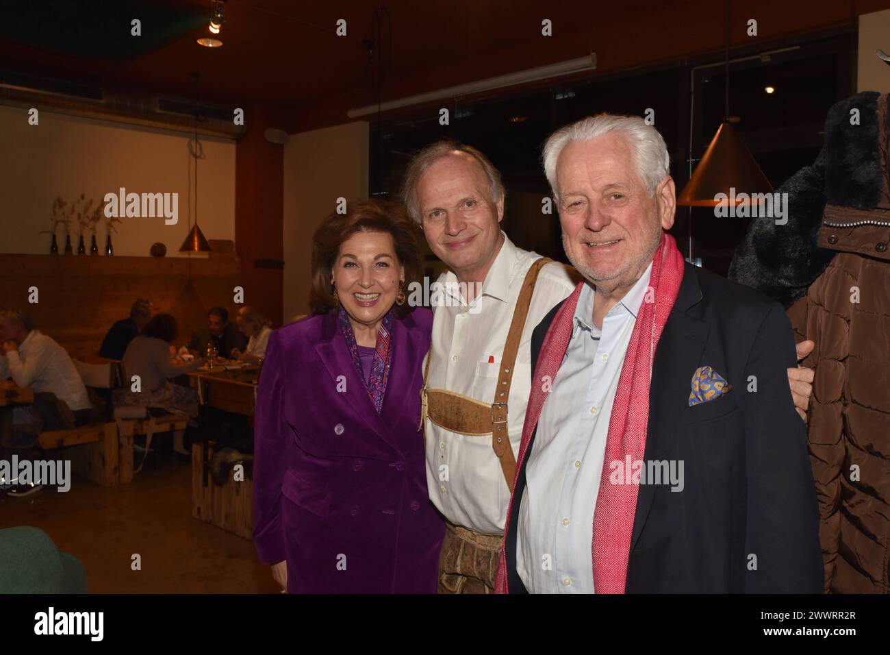 Suzanne HArf, Protokollchefin Festspiele, Josef Schlömicher Thier, Prof ...