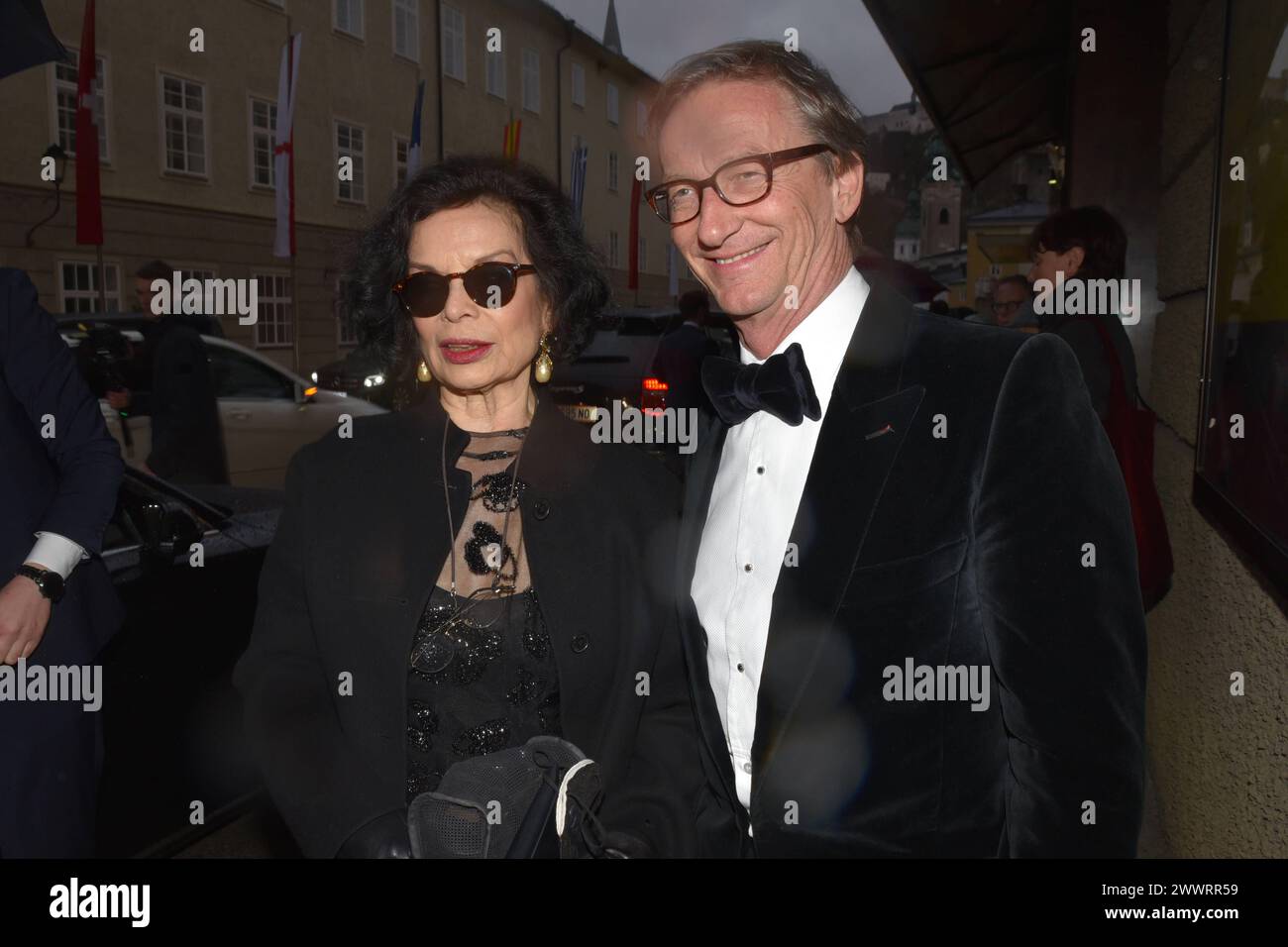 Bianca Jagger, Thaddaeus Ropac, La Gioconda, Premiere, Osterfestspiele ...