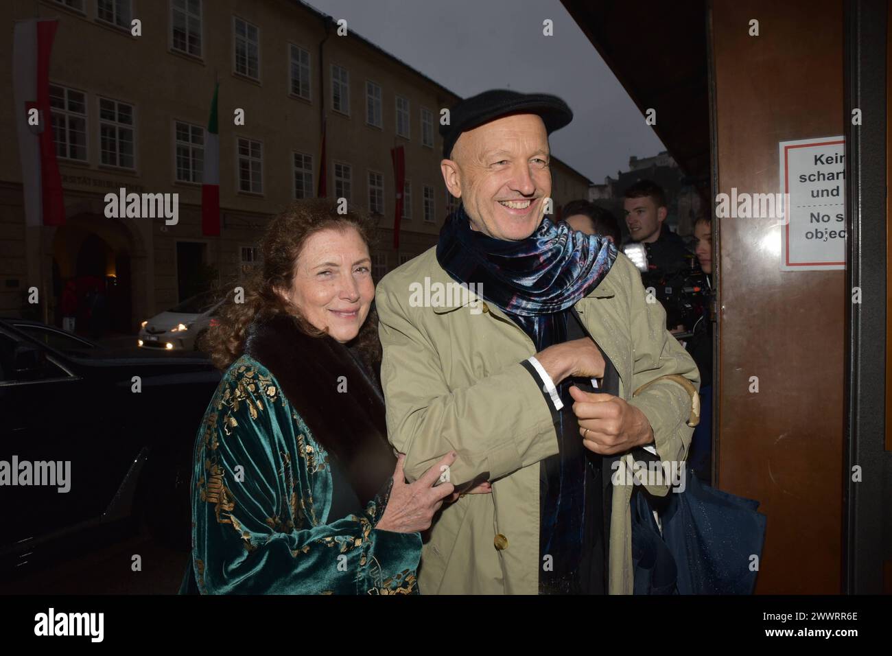 Daniel Blau, Sohn von Georg Baselitz, Gattin Maria Kern, La Gioconda ...