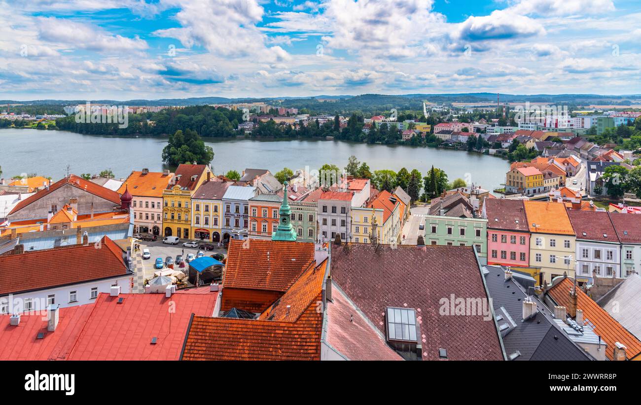 Melk town square melk abbey hi-res stock photography and images - Alamy
