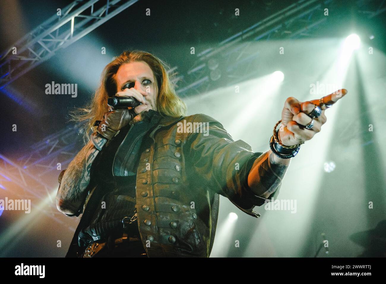 Solothurn, Switzerland. 22nd, March 2024. The German folk rock band ...