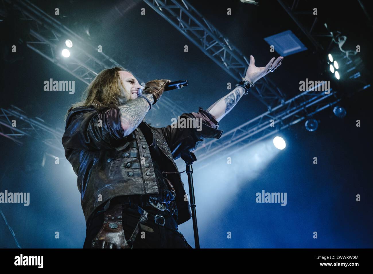 Solothurn, Switzerland. 22nd, March 2024. The German folk rock band ...