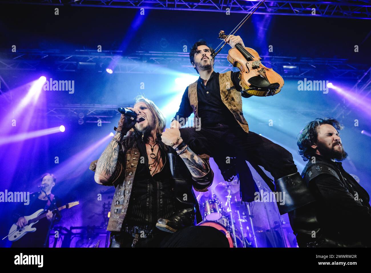 Solothurn, Switzerland. 22nd, March 2024. The German folk rock band ...