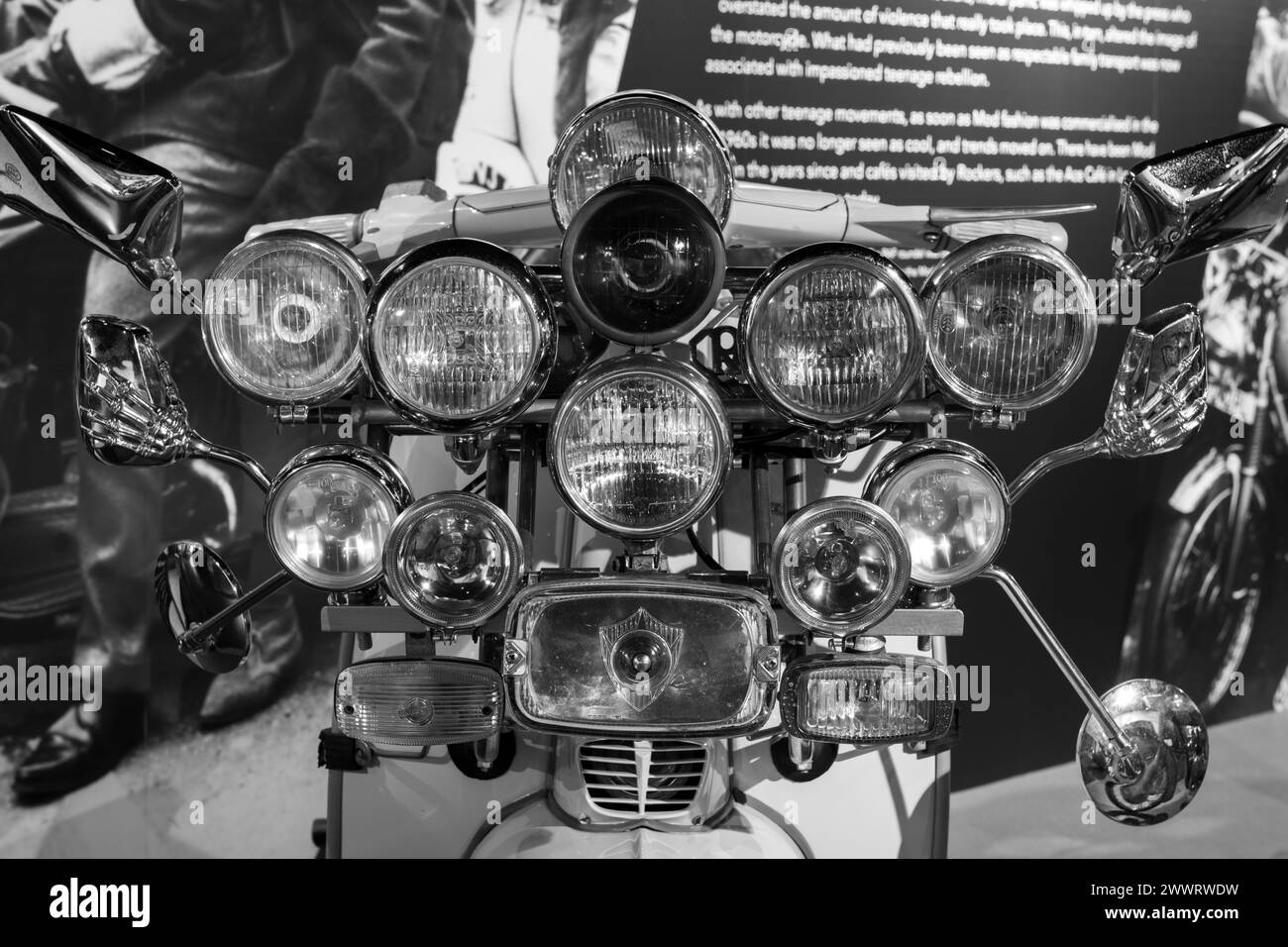 Sparkford.Somerset.United Kingdom.January 7th 2024. is on show at the ...