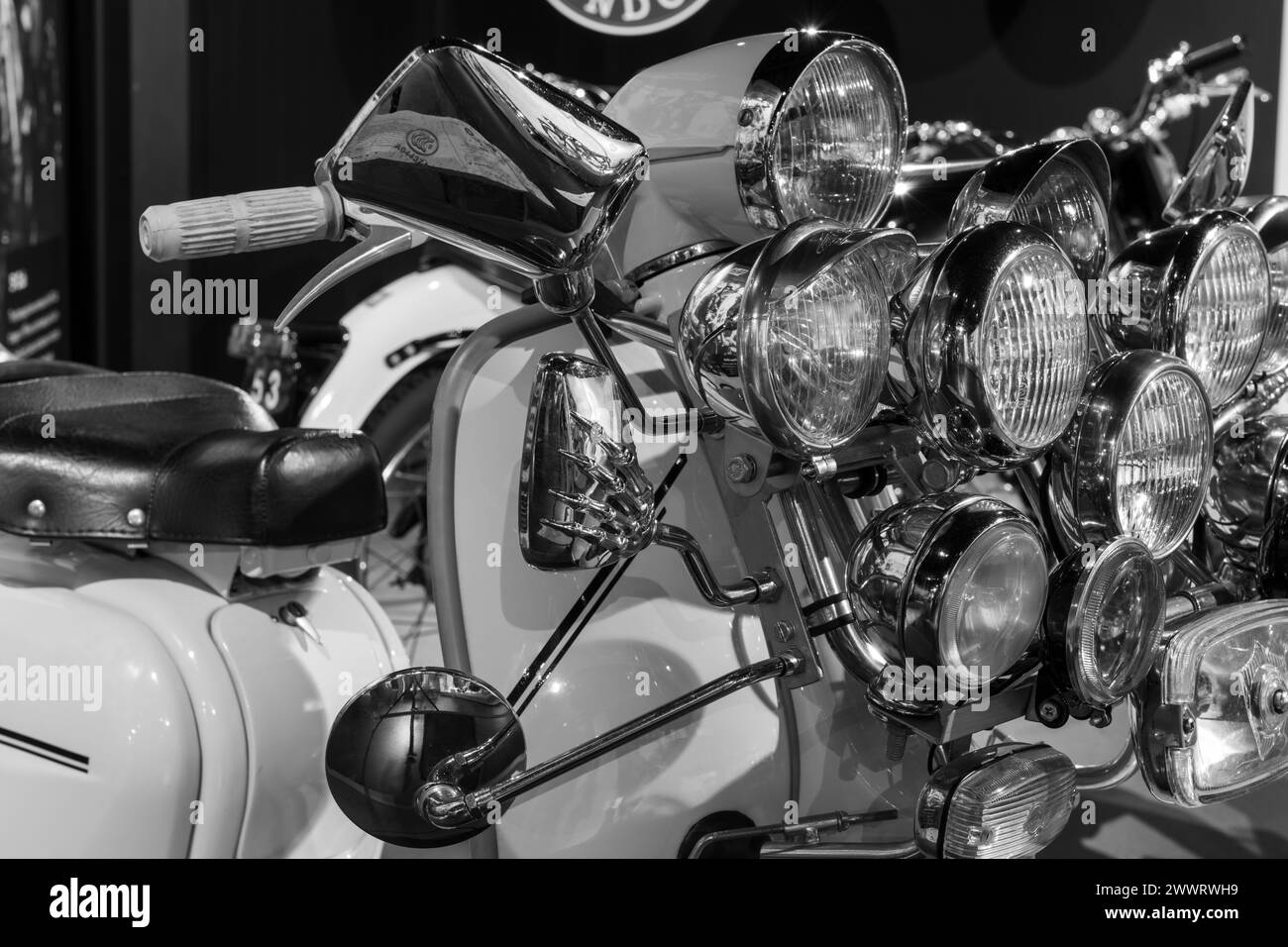 Sparkford.Somerset.United Kingdom.January 7th 2024. is on show at the ...