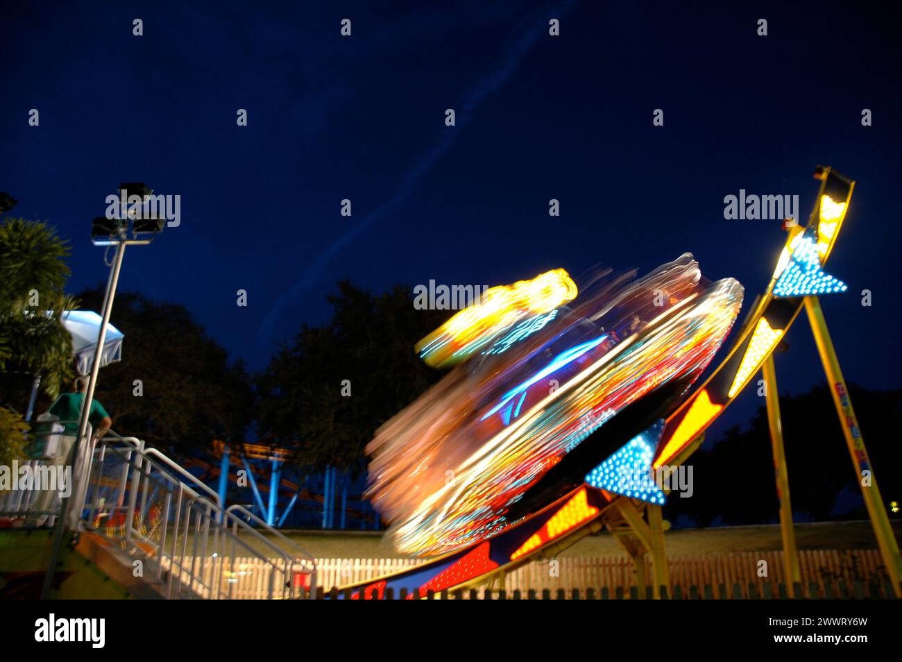 Spinning carnival ride hi-res stock photography and images - Alamy