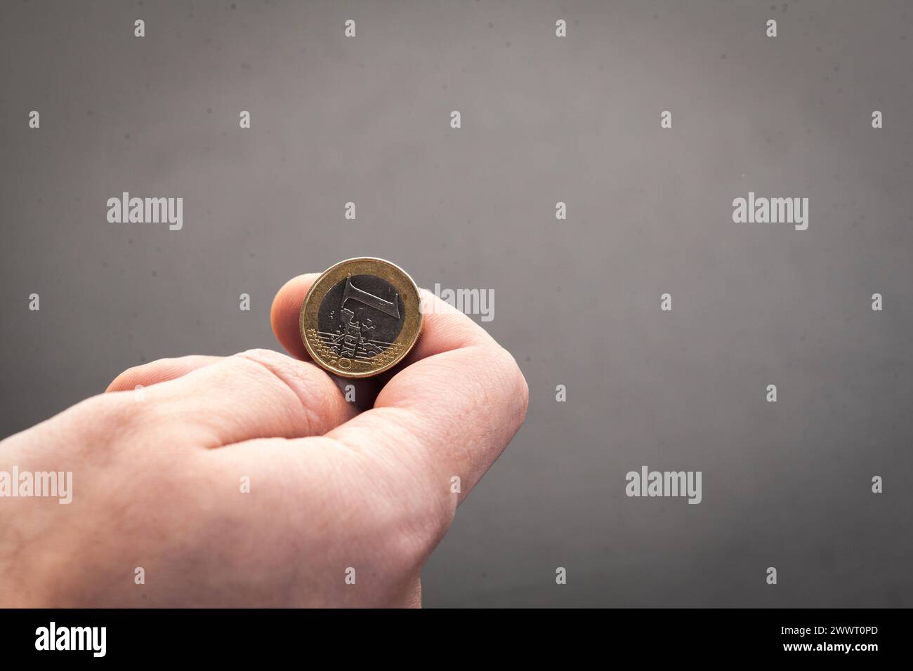 Euro coin tails hi-res stock photography and images - Alamy