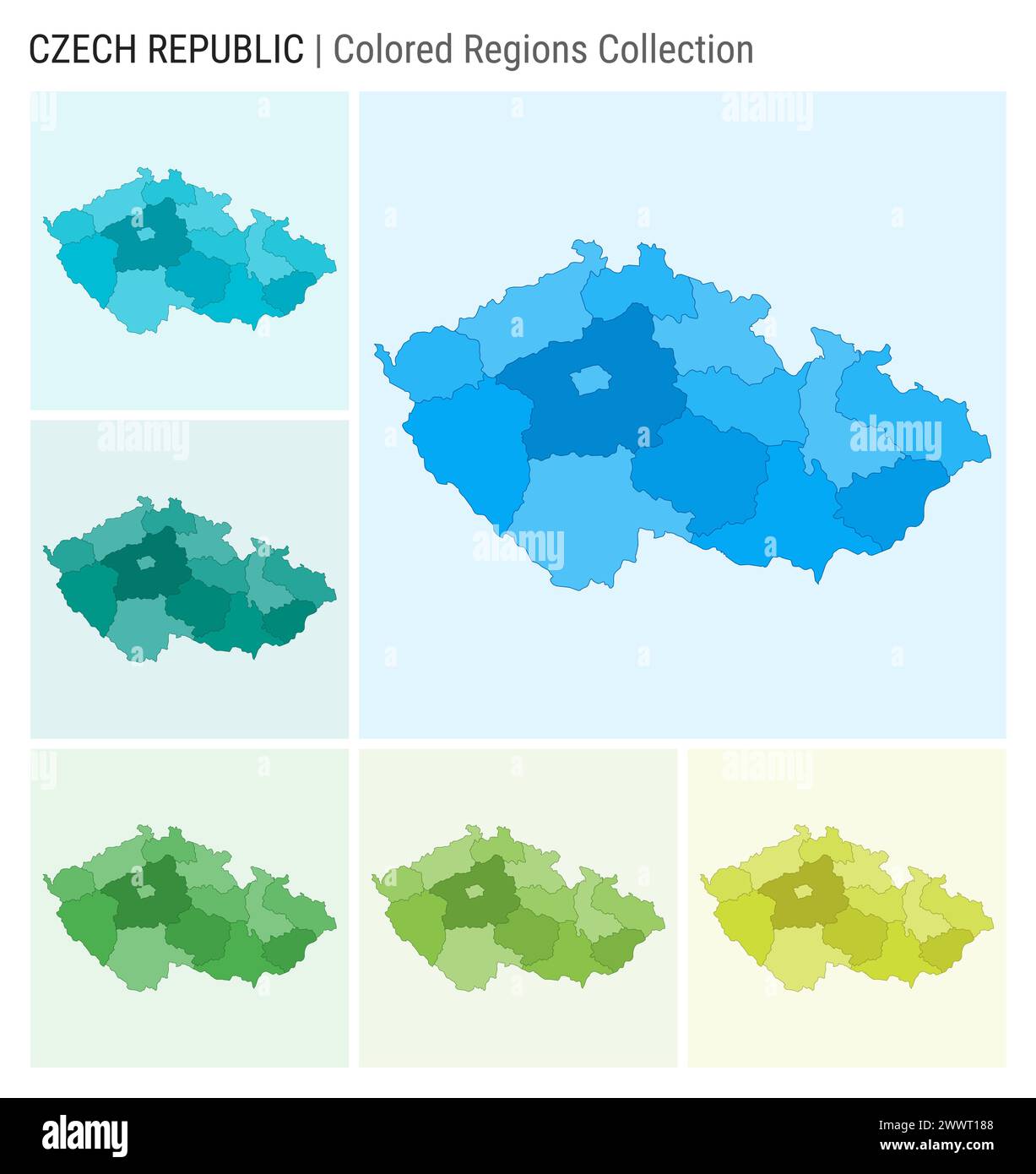 Central and eastern europe map hi-res stock photography and images - Alamy