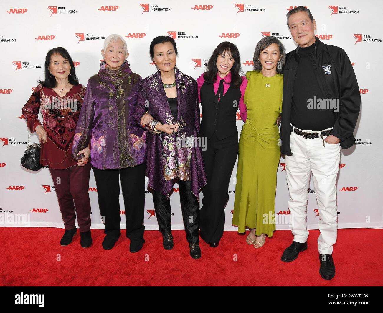 Los Angeles, USA. 25th Mar, 2024. (L-R) THE JOY LUCK CLUB Cast ...