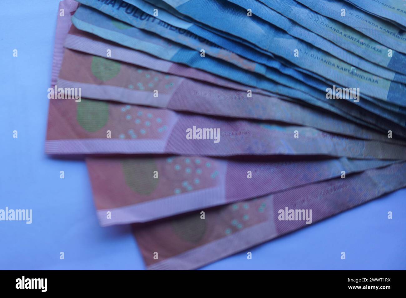 Stock photo of Indonesian rupiah, the official currency of Indonesia ...