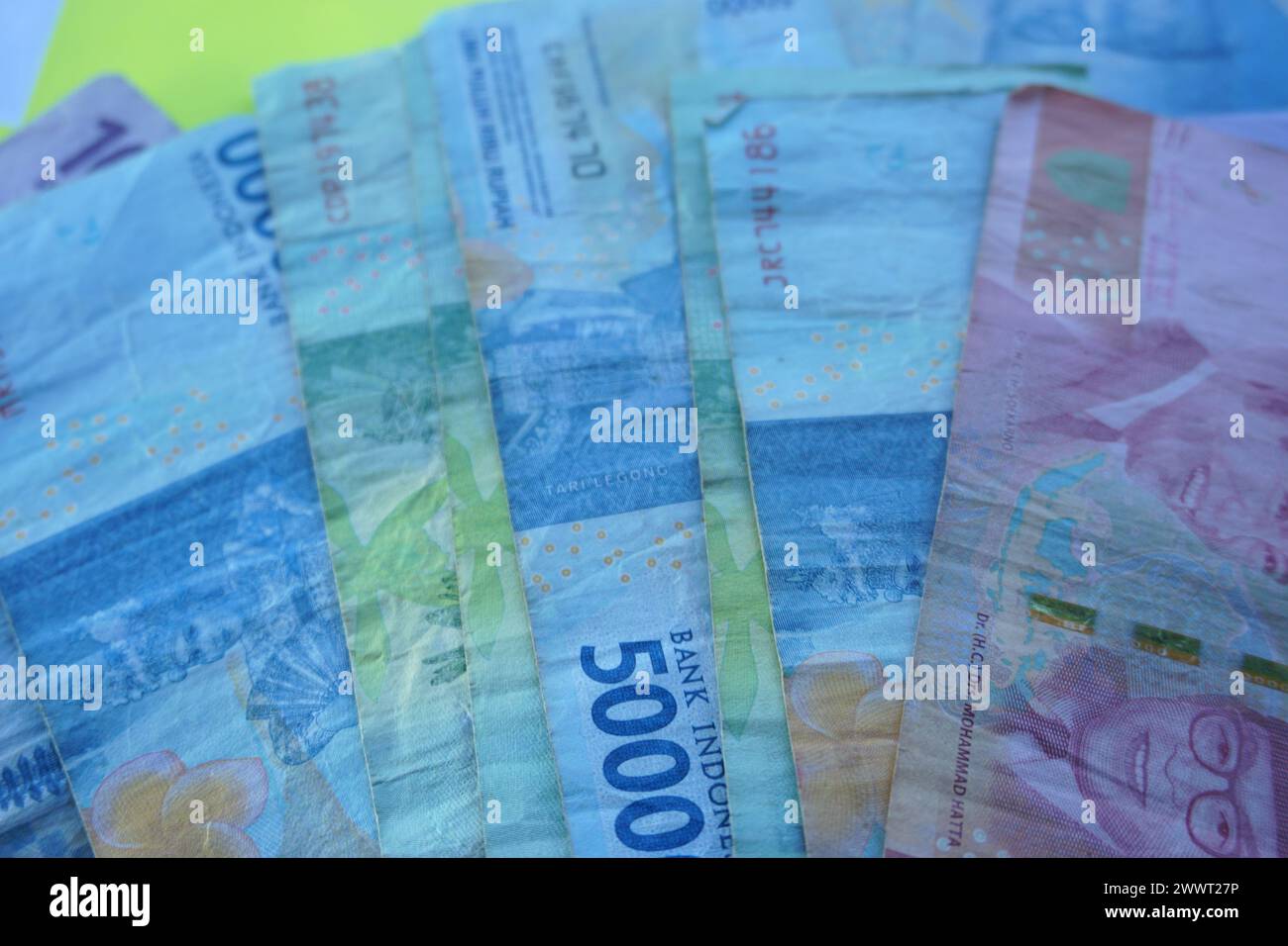 Stock photo of Indonesian rupiah, the official currency of Indonesia ...
