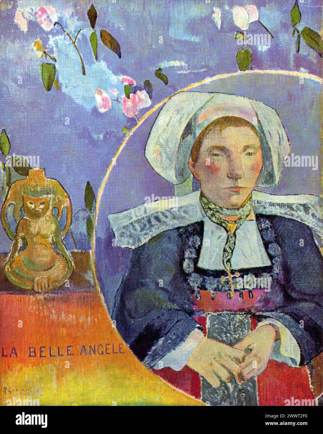 The Beautiful Angel (La Belle Angèle) is an 1889 painting by Paul ...