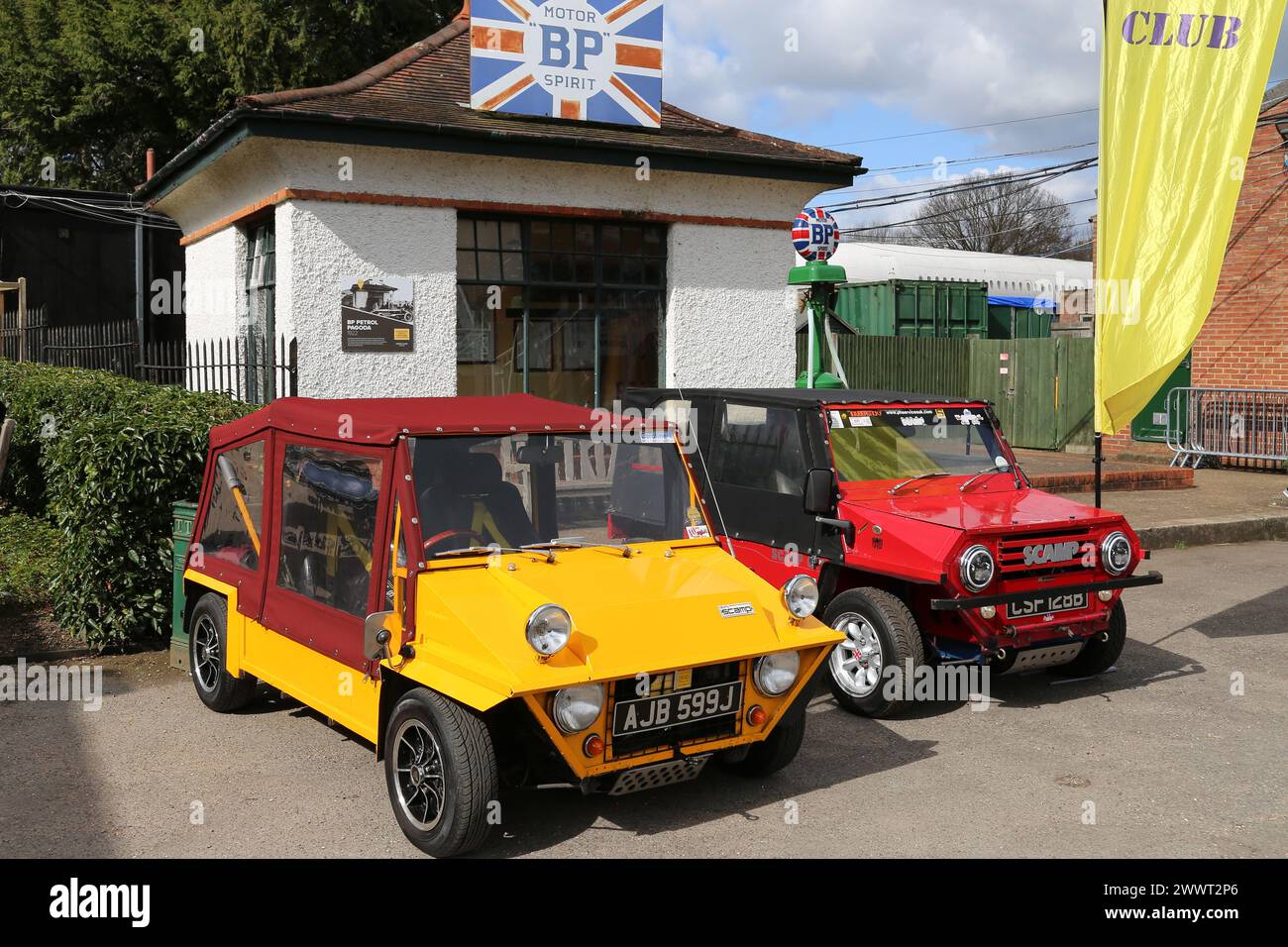 Mini Scamp Mk1 (1970, left) and Mini Scamp Mk3 (1964) conversions, Mini ...