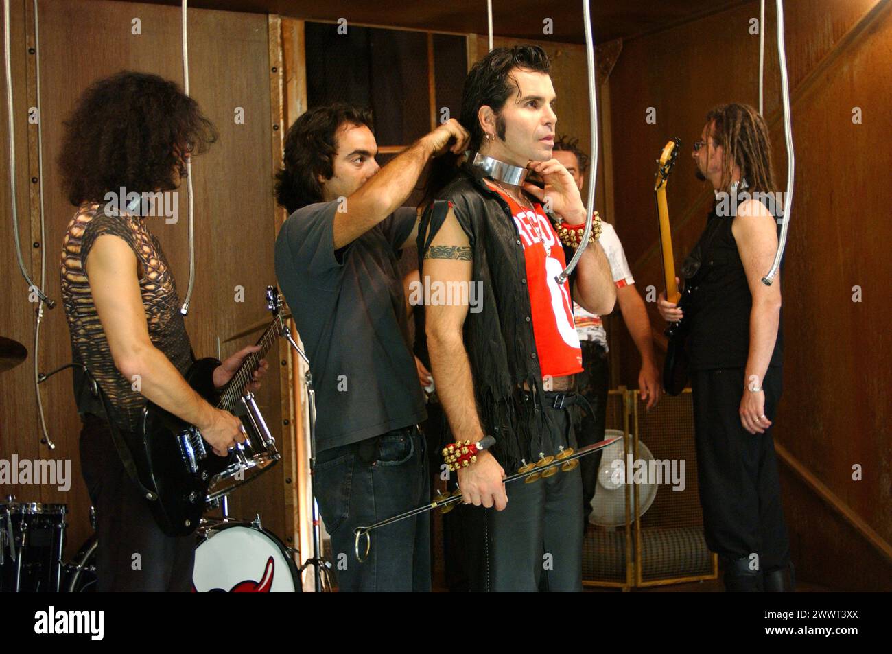 Milan Italy 11/07/2002 : Piero Pelù, Italian singer, photographic ...