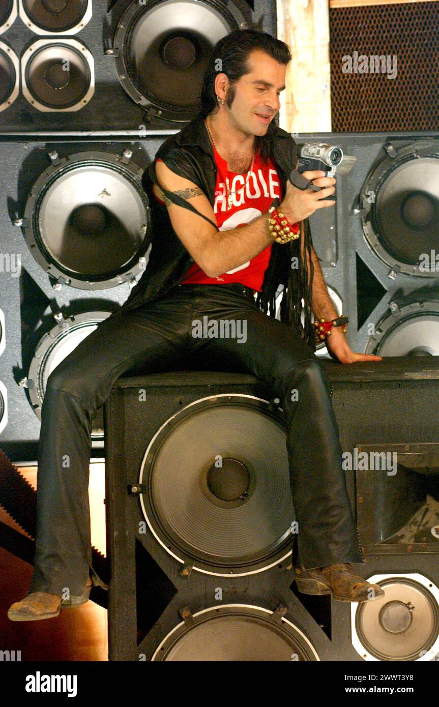 Milan Italy 11/07/2002 : Piero Pelù, Italian singer, photographic ...