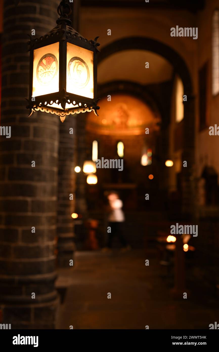 Medieval church in field hi-res stock photography and images - Alamy