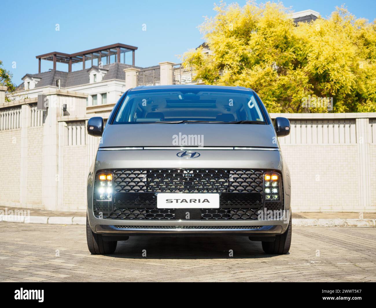 Hong Kong, China Feb 21, 2024 : Hyundai Staria Test Drive Day in Hong ...