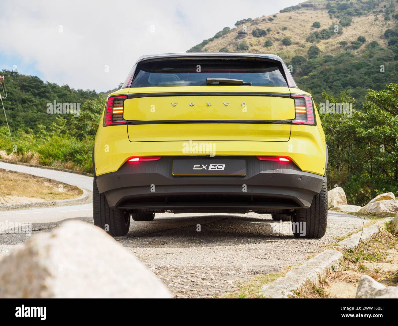 Hong Kong, China Feb 21, 2024 : Volvo EX30 EV Test Drive Day in Hong ...