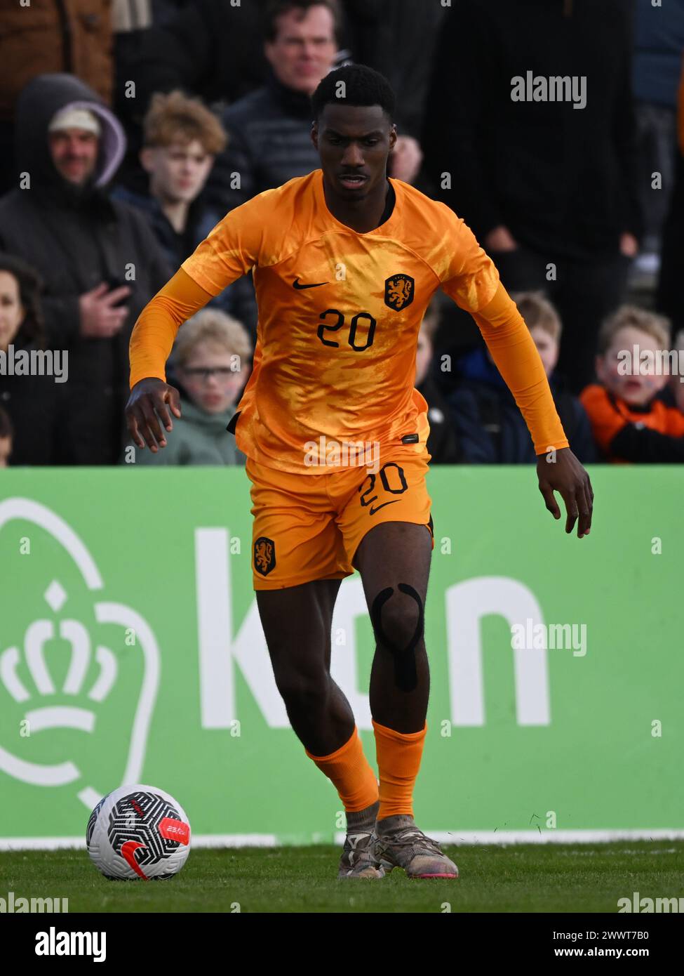 ASSEN - Ezechiel Banzuzi Holland U19 during the European Championship ...