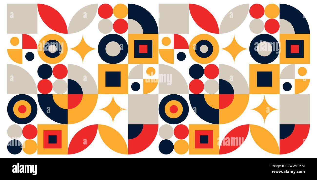 Abstract geometric pattern design vector background with geometrical shapes. Vector abstract ...
