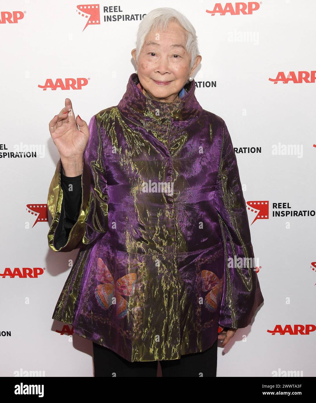 Los Angeles, USA. 25th Mar, 2024. Lisa Lu at the AARP's Reel ...