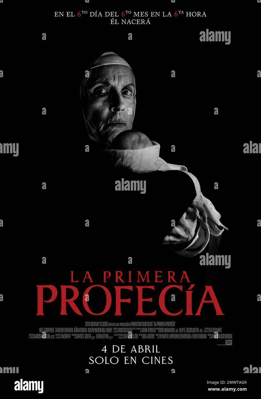 THE FIRST OMEN, (aka LA PRIMERA PROFECIA), Spanish language poster ...