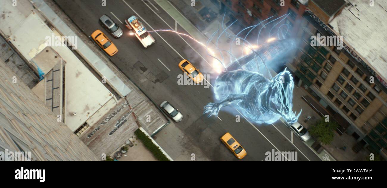 GHOSTBUSTERS: FROZEN EMPIRE, sewer dragon ghost, 2024. © Columbia ...