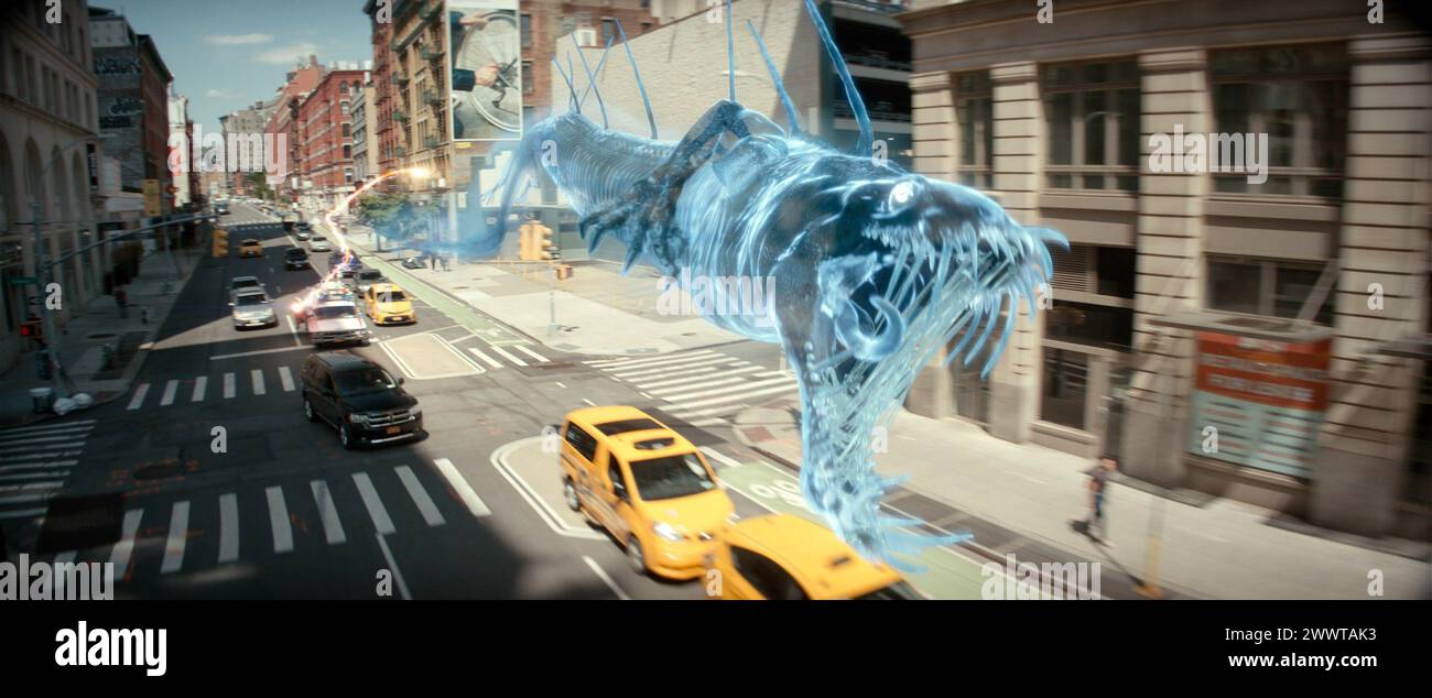 GHOSTBUSTERS: FROZEN EMPIRE, sewer dragon ghost, 2024. © Columbia ...