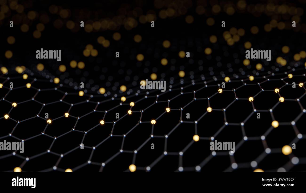 Three dimensional rendering hexagonal hi-res stock photography and images - Alamy